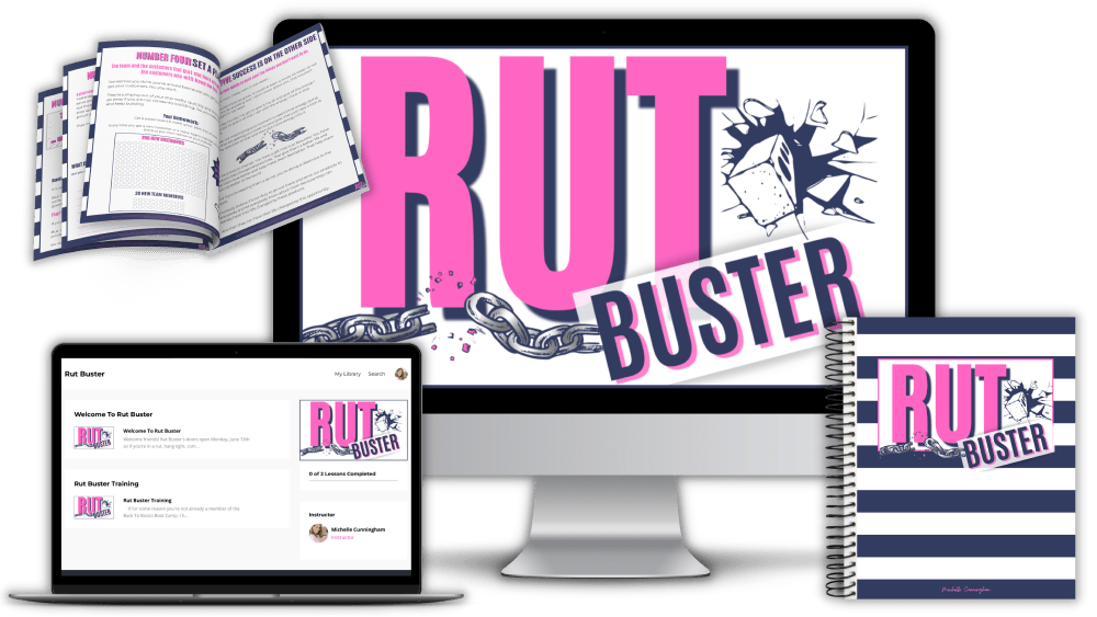 Never Get Stuck In Your Business Again With Rut Buster!